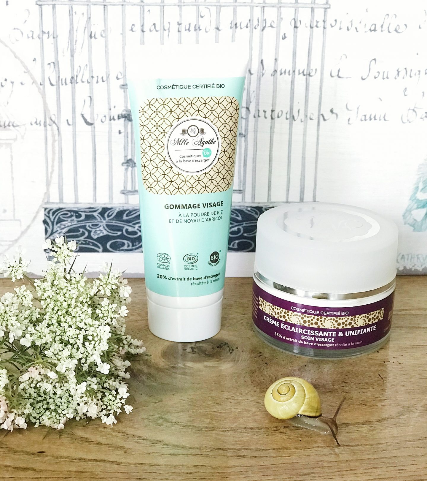 Les soins bio à la bave d'escargot Mlle Agathe, quels sont leurs ...