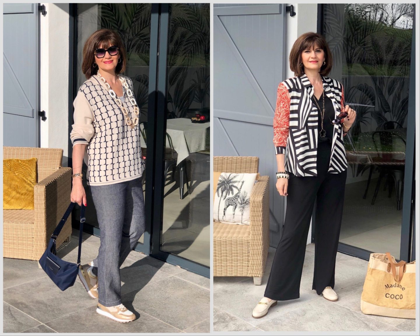 idées de looks printaniers casual chic