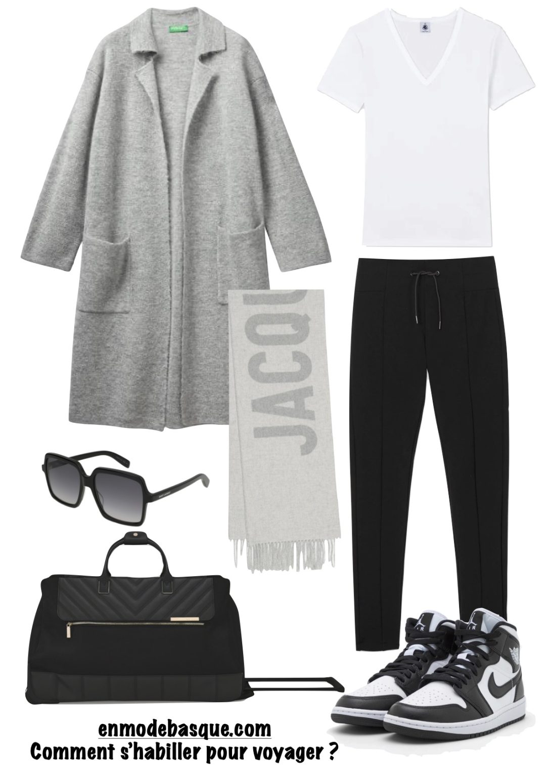 Comment s'habiller pour voyager ? Idées de looks stylés